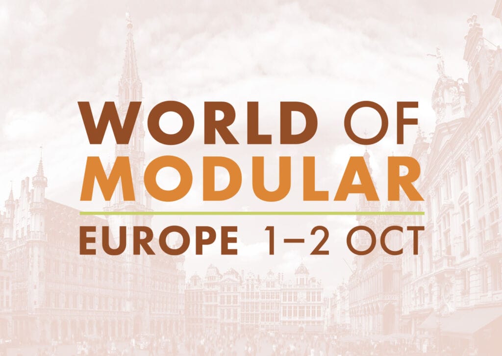 World of Modular Europe to Bring Industry Insights, Expertise to ...
