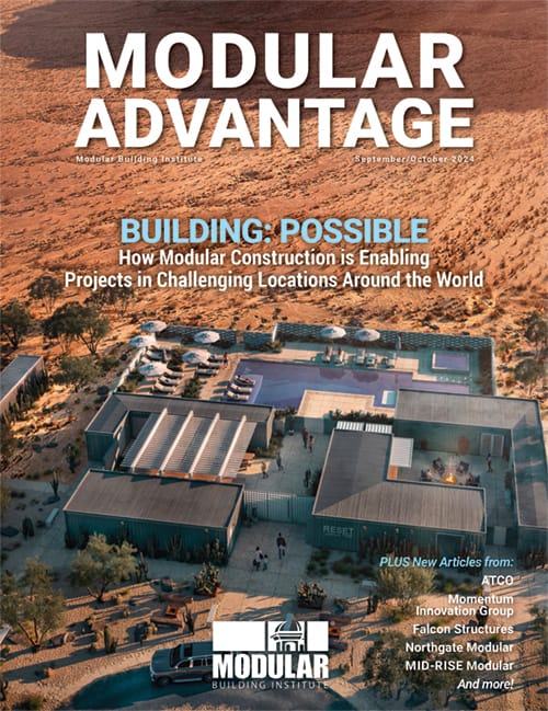 Modular Advantage Magazine - Construction Trade Magazine